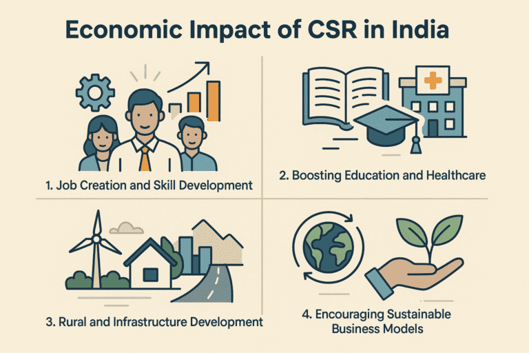 Economic Impact of CSR in India on Sustainable Development